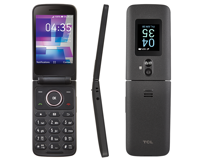 TCL FLIP 3 - Prepaid Basic Flip Phone - Tracfone TCL FLIP 3 - Prepaid Basic Flip Phone - Tracfone